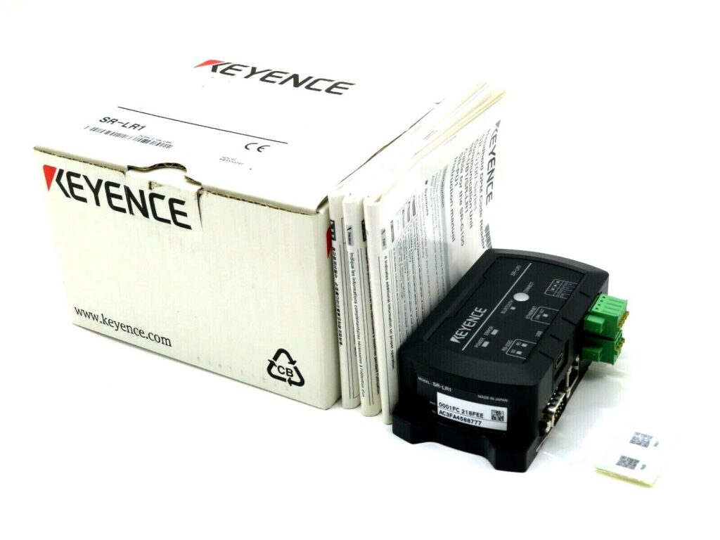 SR-LR1, Keyence, Unidad de comunicación (Ethernet y RS-232C), Serie SR ...