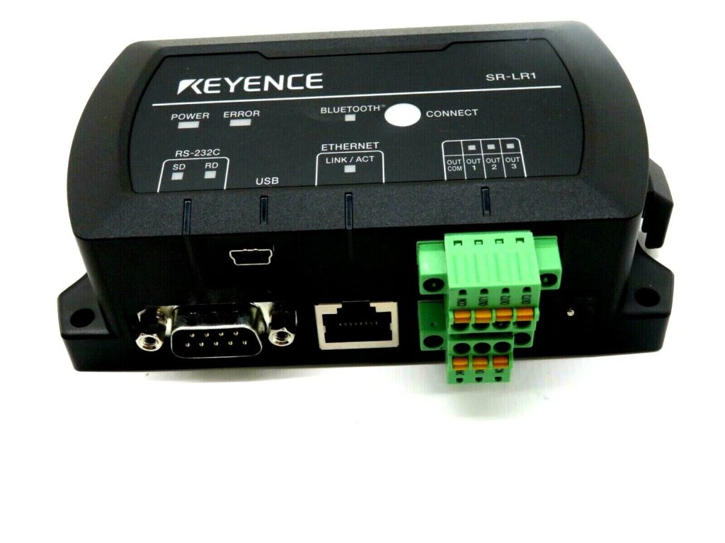 SR-LR1, Keyence, Unidad de comunicación (Ethernet y RS-232C), Serie SR ...