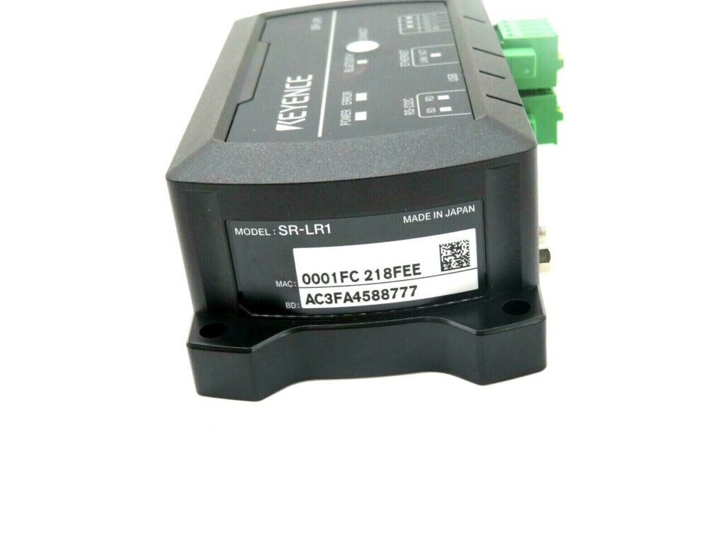 SR-LR1, Keyence, Unidad de comunicación (Ethernet y RS-232C), Serie SR ...