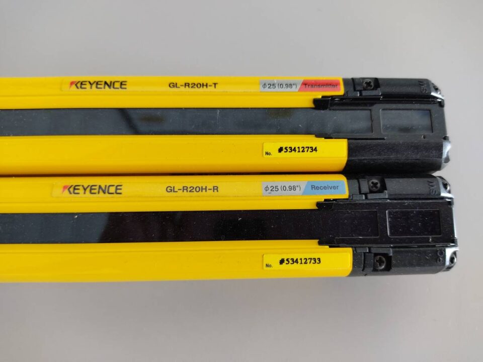 GL-R20H-R + GL-R20H-T Keyence Barrera de seguridad para control de ...