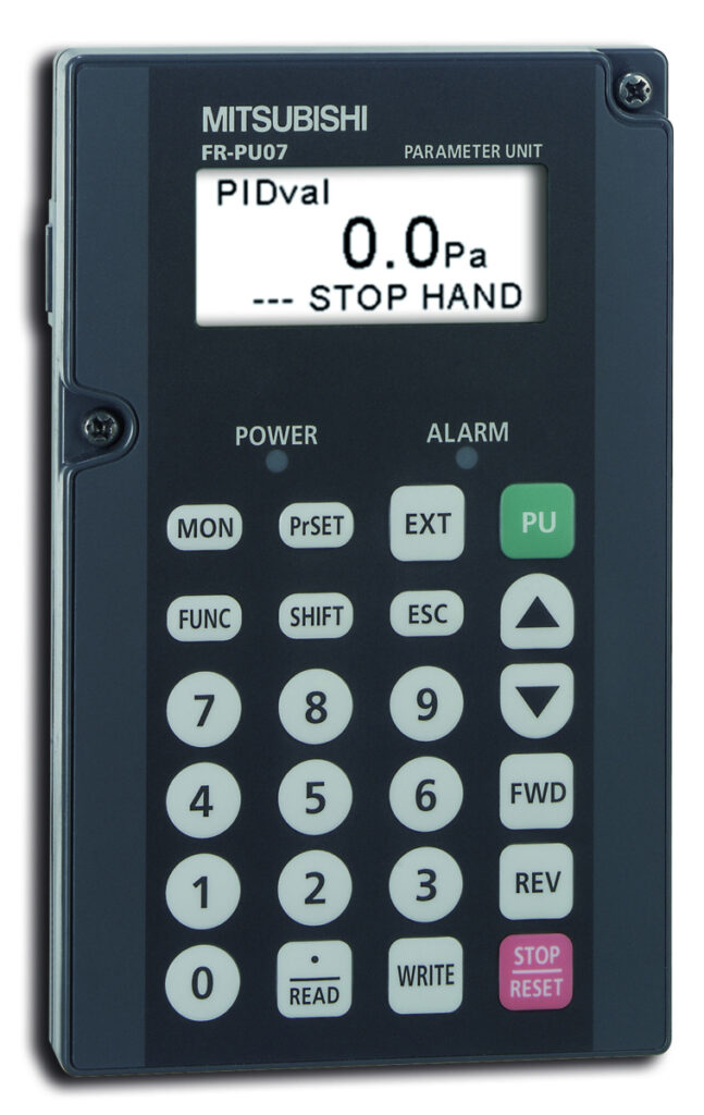 FR-PU07 Programming panel with LCD-Display for FR-700-NA series ...
