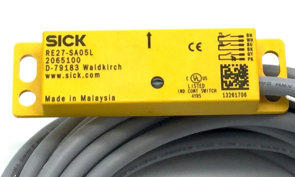 RE27-SA05L, SICK SENSOR MAGNETICO DE SEGURIDAD – Wartung Automation