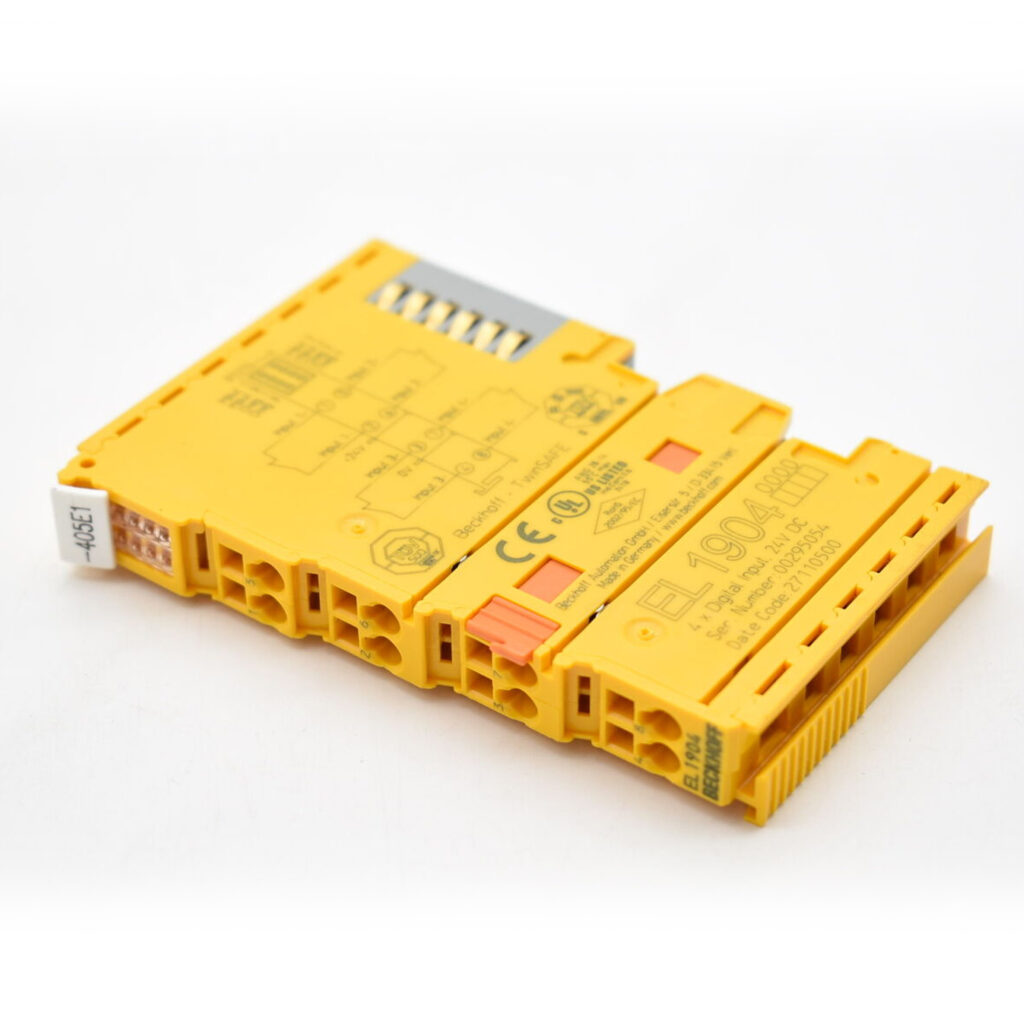 EL1904, Beckhoff EtherCAT Terminal, 4-channel digital input, 24 V DC, TwinSAFE – Wartung Automation