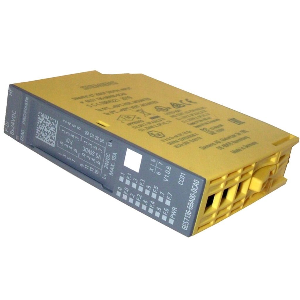 6ES7136-6BA00-0CA0, Siemens, SIMATIC ET 200SP, Fail-safe / Safety DC ...