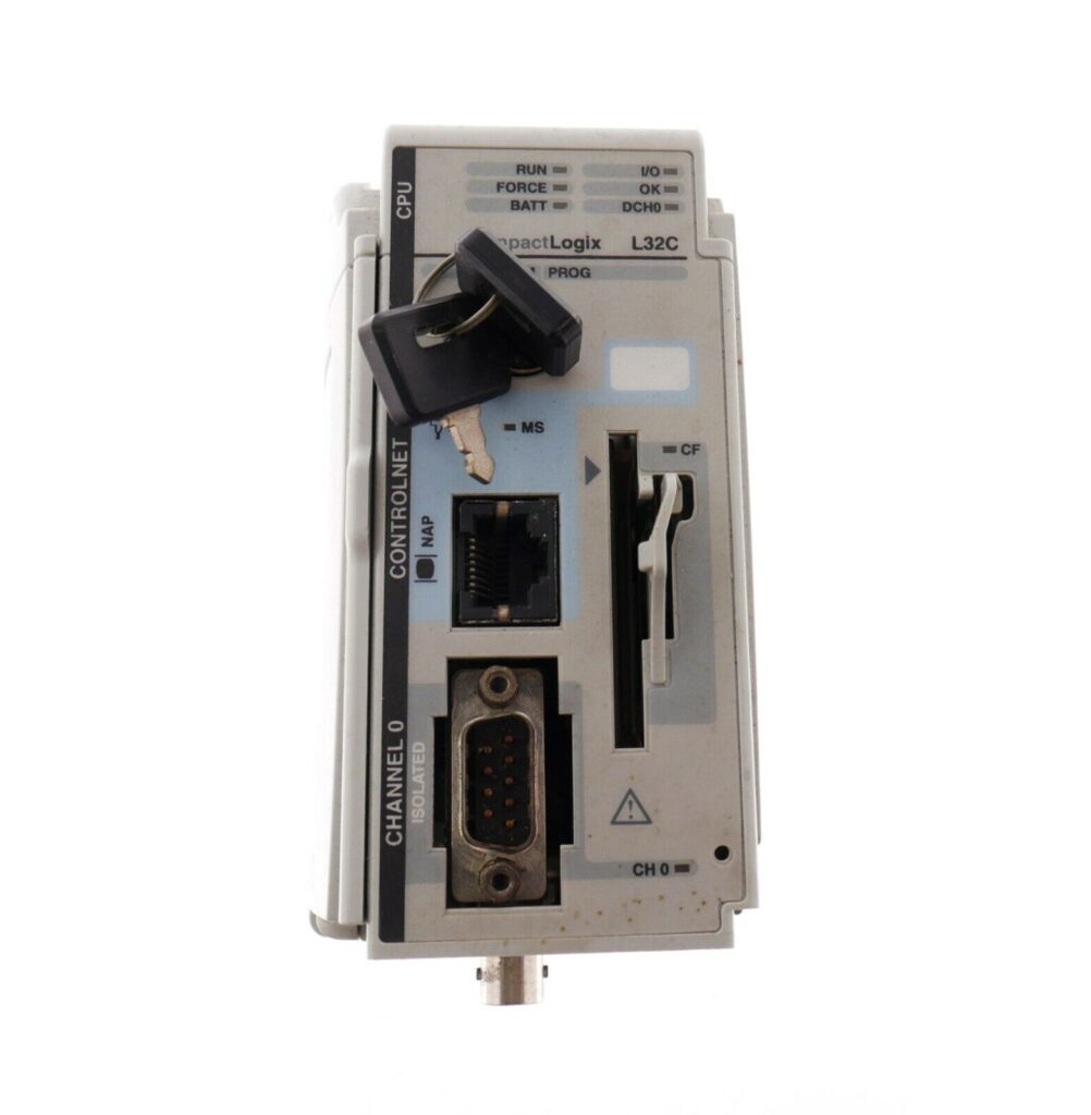 1769-L32C, Allen Bradley, CompactLogix ControlNet Processor, 750 Kbyte ...