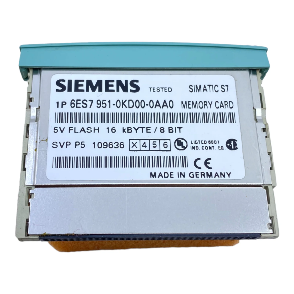 6ES7951-OKD00-0AA0, Siemens, SIMATIC S7, memory card for S7-300, Short ...