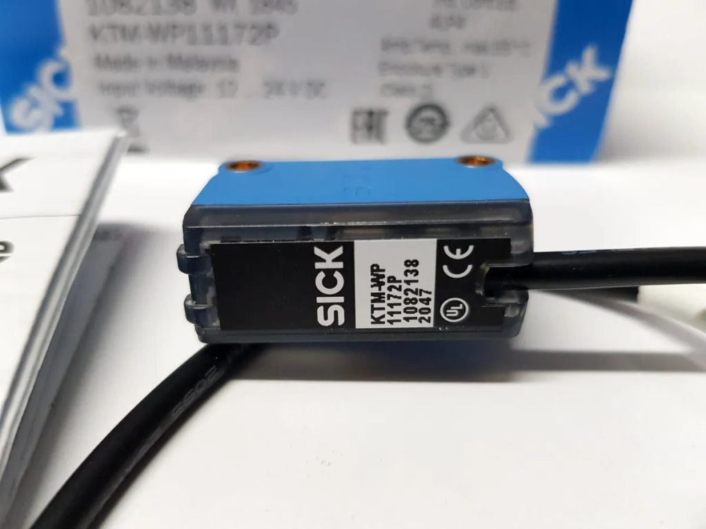 KTM-WP11172P, Sick, Sensores de contraste Sick, 12,5 mm, PNP, 50 mA, 10 ...