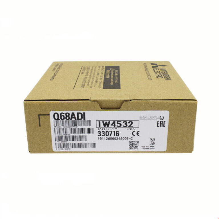 Q68ADI, MITSUBISHI, PLC Q, Series 8 channel analog input module current ...