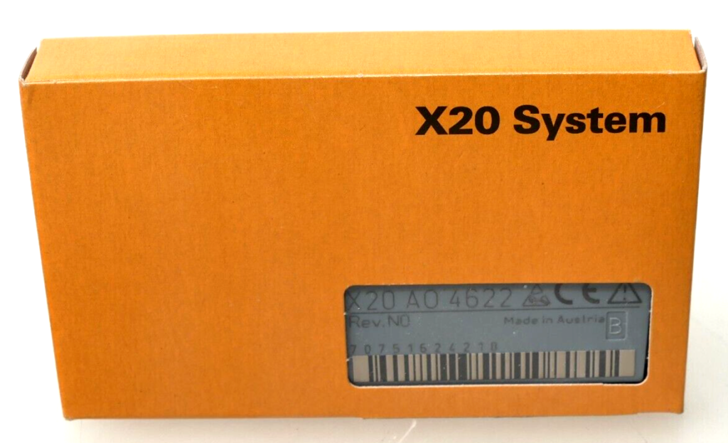 X20AO4622, B&R, Módulo de salida analógica, 4 salidas, ±10 V o 0 a 20 ...