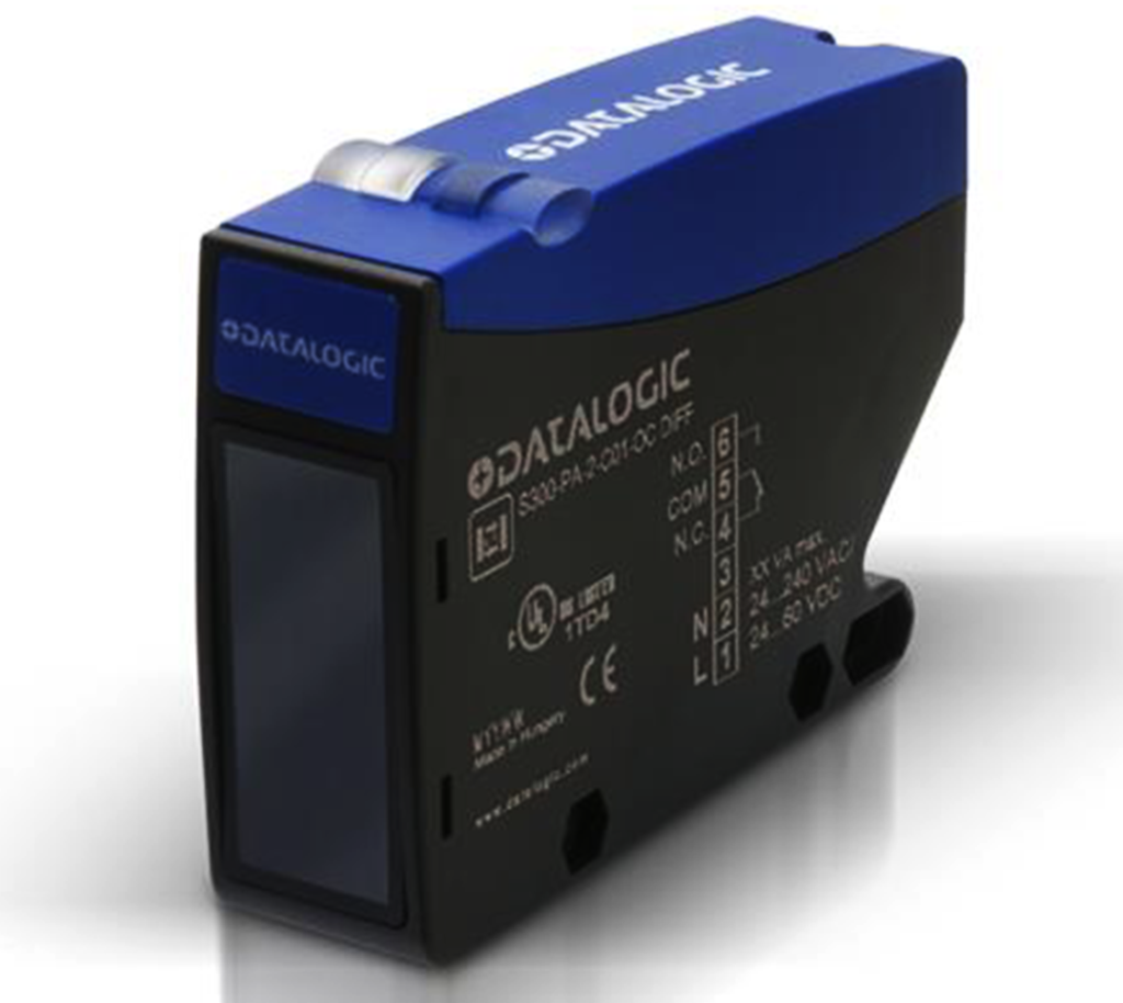 S300-PR-5-C06-OC Datalogic, sensor, Supresión de fondo, conector sn:5m ...