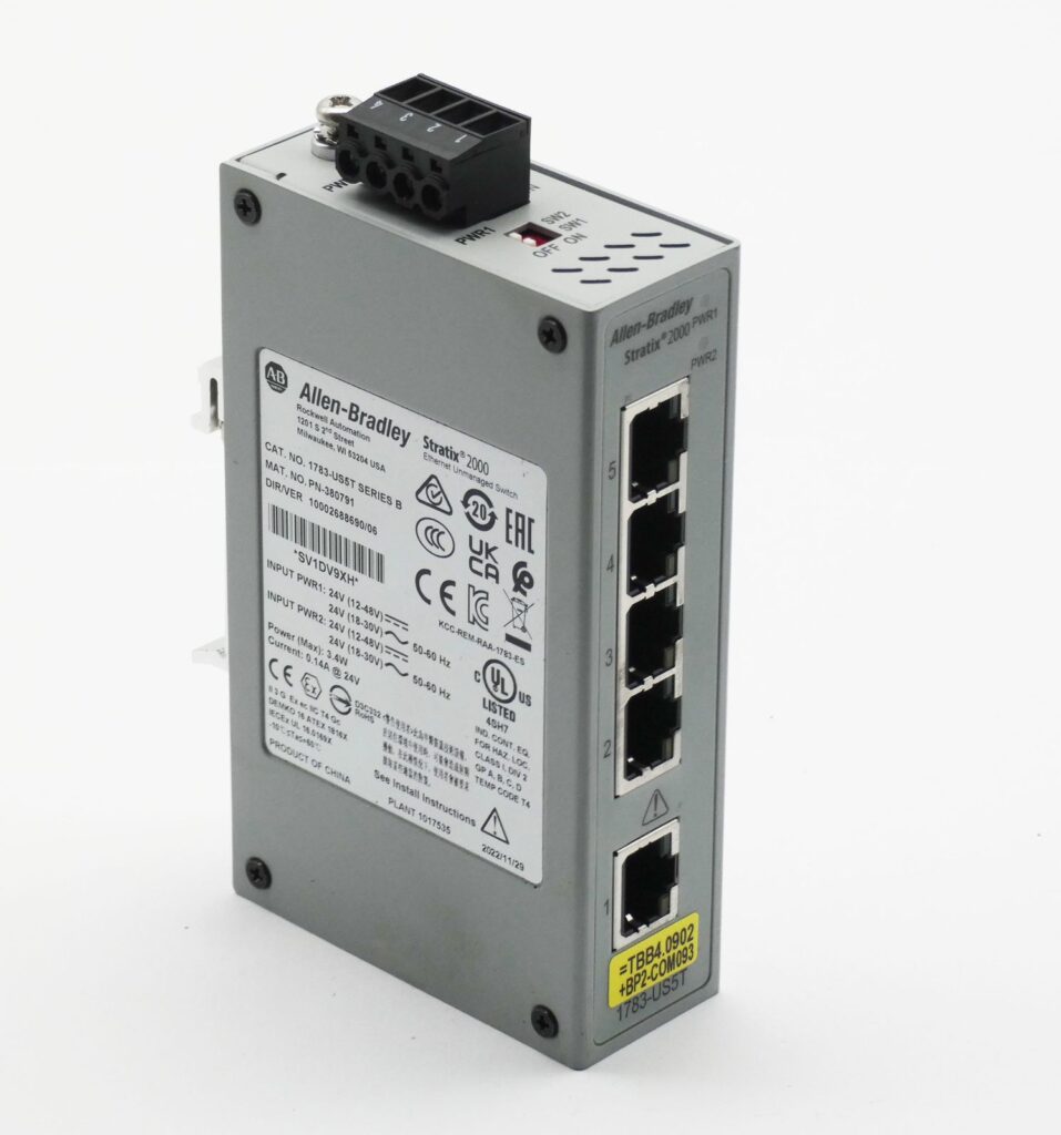 1783-US5T, Allen Bradley, Stratix 2000 Unmanaged switch, 5 x 100MB ...