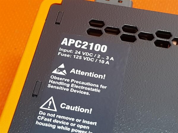 APC 2100, B&R, Universal Box Industrial PC system unit, – Wartung ...