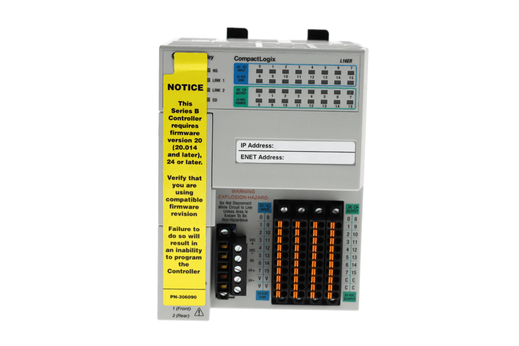 1769-L16ER-BB1B, Allen Bradley, Controlador CompactLogix que forma ...