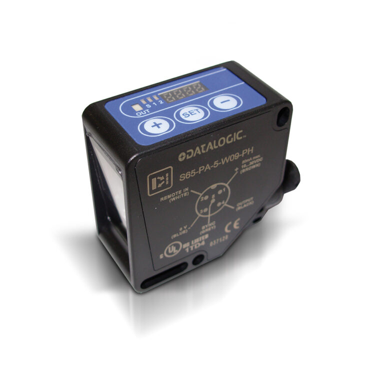 S65-PA-5-W09-PH, DATALOGIC, SERIE S65, Sensor de contraste LED blanco ...
