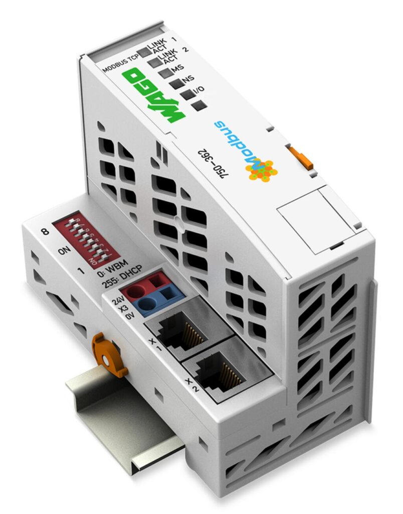 750-362/K013-1080, WAGO, GEA Module, Bus Coupler, Modbus Ethernet ...