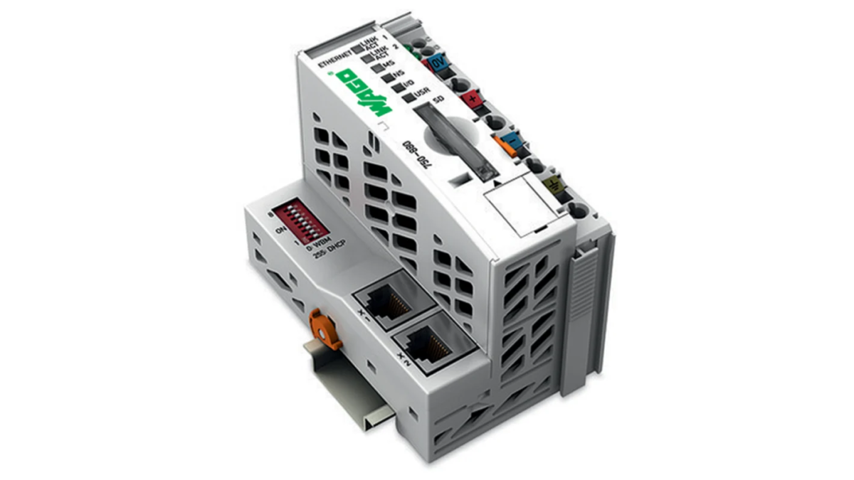 750-880, WAGO, Controlador, ETHERNET; 3.ª generación; Ranura para ...