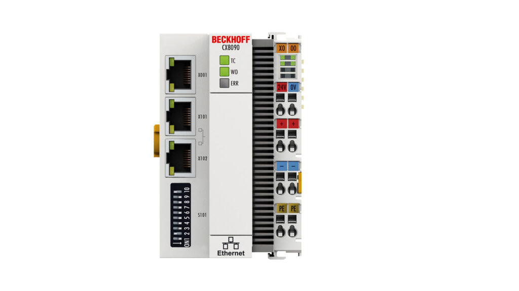 CX8090, Beckhoff Automation, PC integrado con Arm9™ y conmutador ...